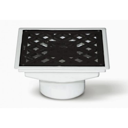 EMBUDO VERTICAL TIGRE RAMAT 3.2 110MM REJA PVC 20CM X 20CM